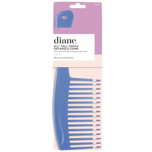 Diane | Makeup | Diane Mebco Tall Teeth Detangle Comb Dbc573 Pack ...